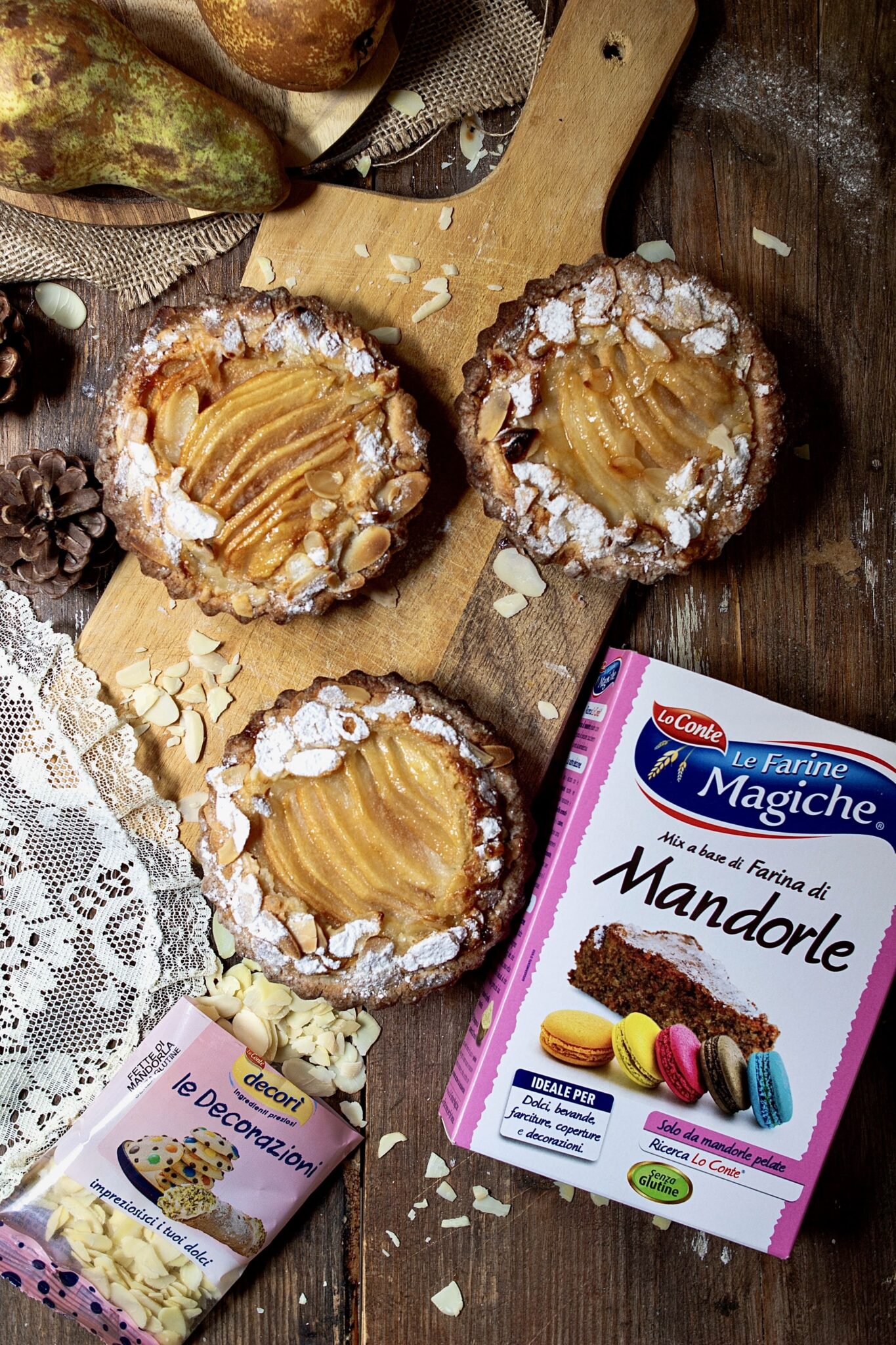 Mini Tart Bourdaloue - Le Farine Magiche